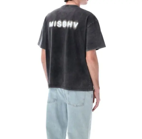 MISBHV Logo Printed Crewneck T-shirt