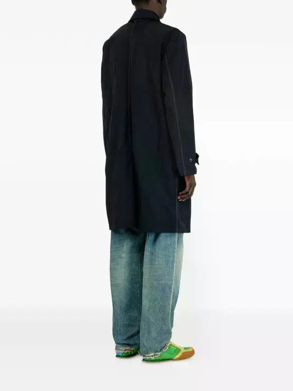 DIESEL® Crinkled Trench Coat