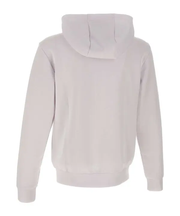 EA7 Logo Patch Zip-up Hoodie