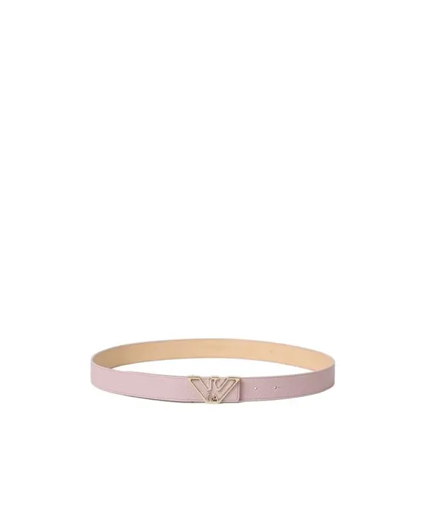 Emporio Armani Logo Belt - Nude