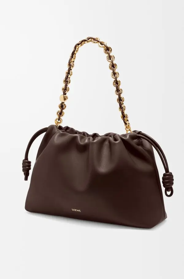 Loewe Large Flamenco Shoulder Bag - Brown