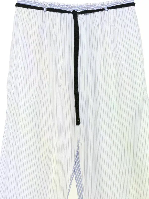 Barena Venezia Vertical Stripe Drawstring Trousers