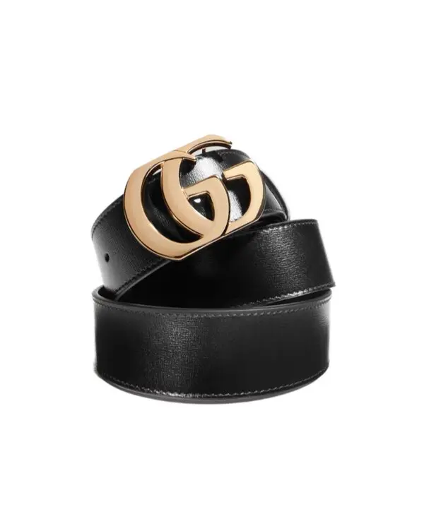 Gucci Gg Marmont Belt - Black
