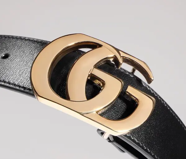 Gucci Gg Marmont Belt - Black