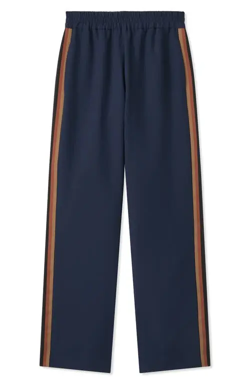 LK BENNETT Cecile Stripe Wide Leg Pants