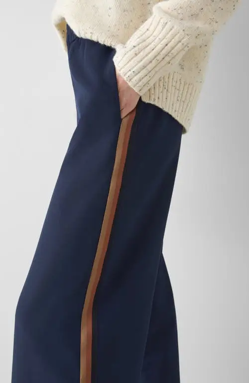 LK BENNETT Cecile Stripe Wide Leg Pants