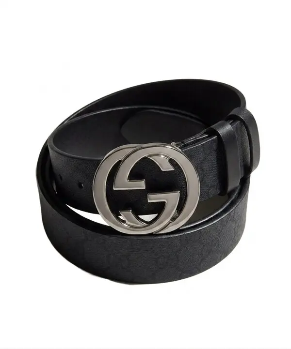 Gucci Reversible Gg Marmont Belt - Black