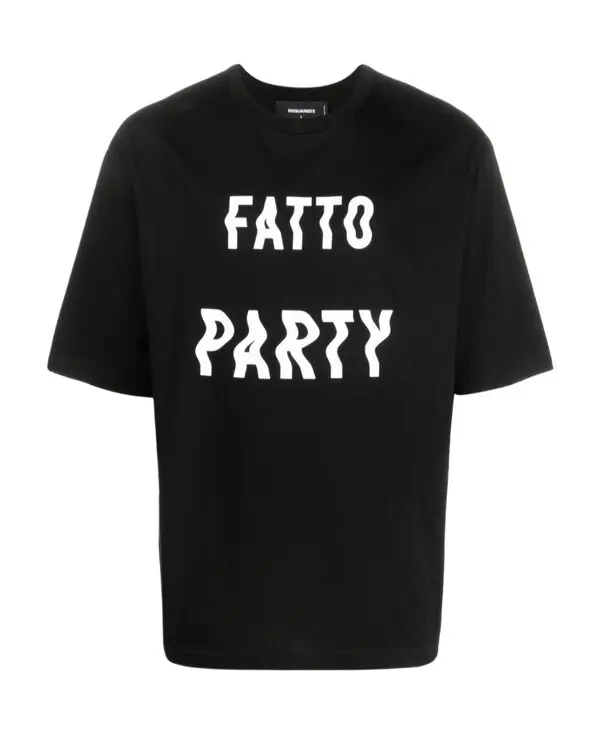 Dsquared2 Text-print Cotton T-shirt
