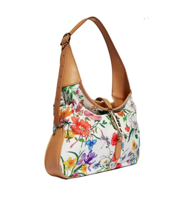 Gucci Jackie 1961 Medium Shoulder Bag - White