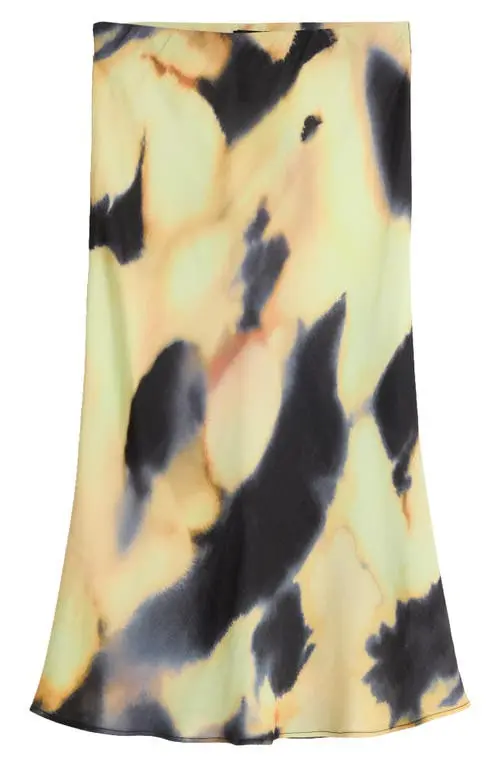 Desigual A-line Printed Midi Skirt