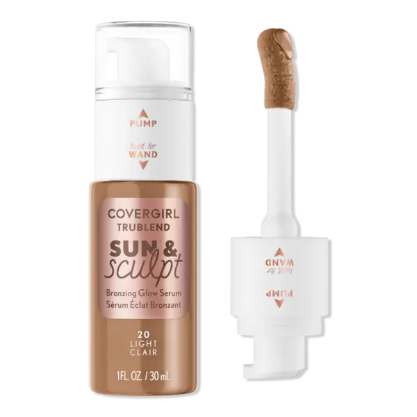 COVERGIRL Trublend Sun & Sculpt Bronzing Glow Serum - Light