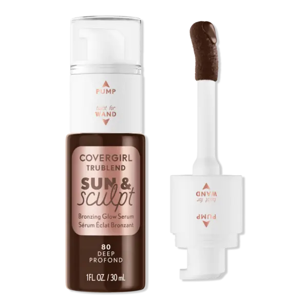 COVERGIRL Trublend Sun & Sculpt Bronzing Glow Serum - Deep