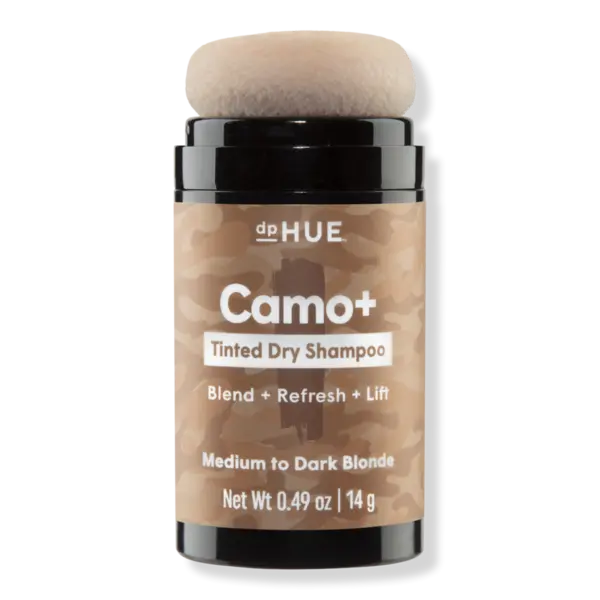 DPHUE Camo+ Tinted Dry Shampoo Powder - Medium To Dark Blonde