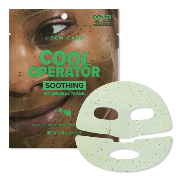 I DEW CARE Cool Operator Soothing Hydrogel Mask - One-color