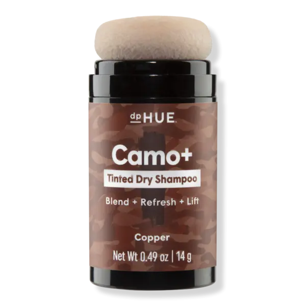 DPHUE Camo+ Tinted Dry Shampoo Powder - Copper