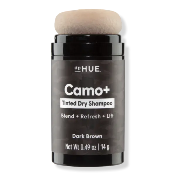 DPHUE Camo+ Tinted Dry Shampoo Powder - Dark Brown