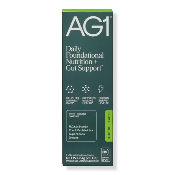 AG1 Daily Foundational Multivitamin Greens Powder - One-color