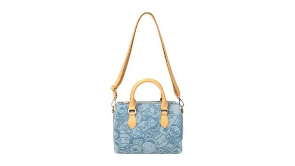 A BATHING APE Baby Milo Pu Crossbody Bag - Denim