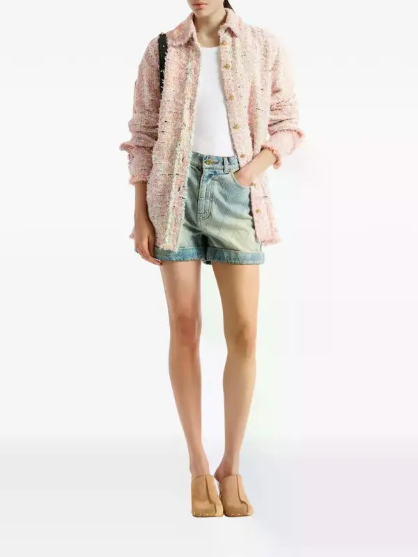 Balmain Tweed Overshirt