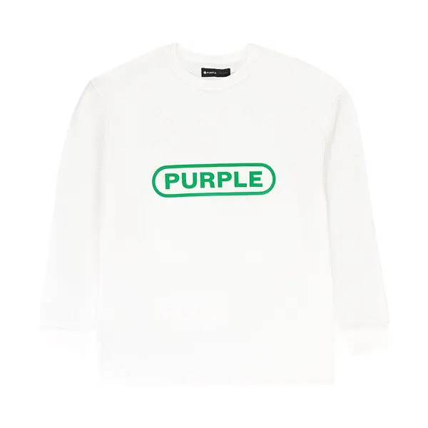 PURPLE BRAND Textured Jersey Long-sleeve Tee