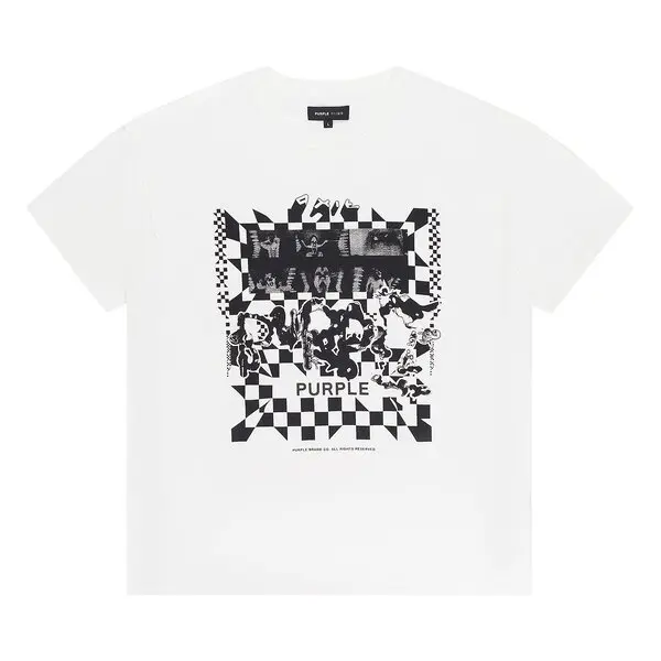 PURPLE BRAND Textured Inside Out Tee