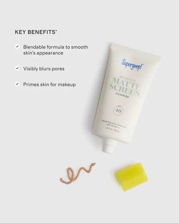 Quince Supergoop! Mineral Mattescreen Spf 40 1.5 Oz - Sunrise