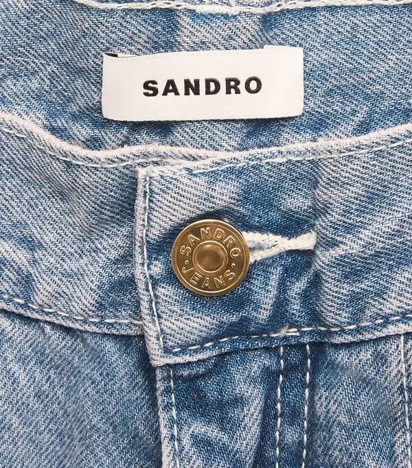 Sandro Barrel Jeans