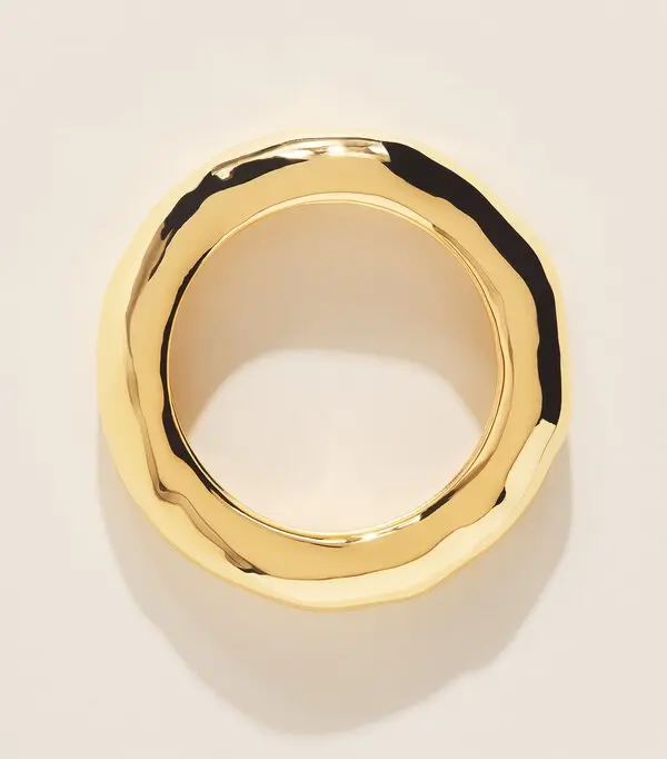 Alexis Bittar Molten Wide Bangle - Gold