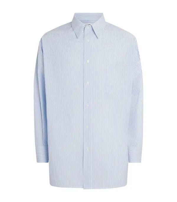 MAISON MARGIELA Cotton Poplin Stripe Shirt