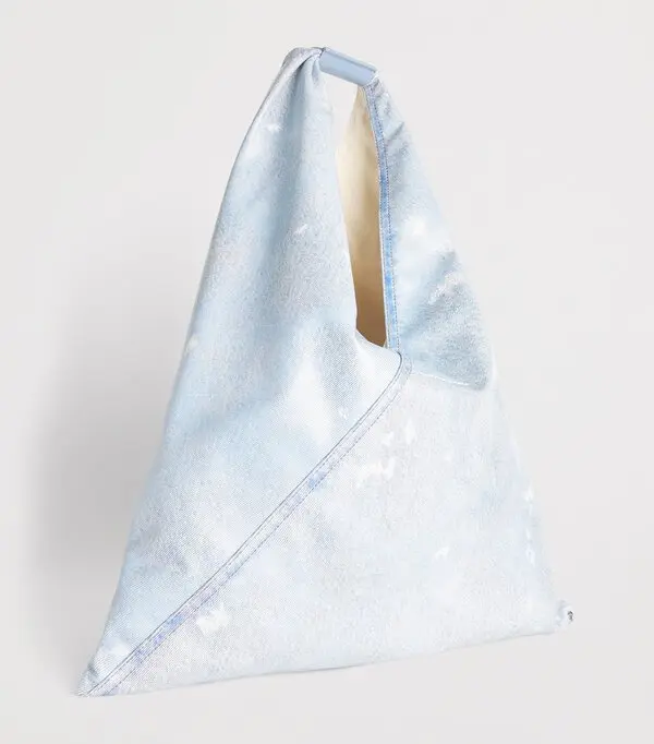 MAISON MARGIELA Denim-effect Japanese Tote Bag