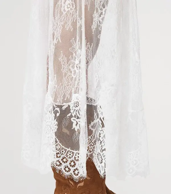 ALLSAINTS Lace Arran Maxi Skirt