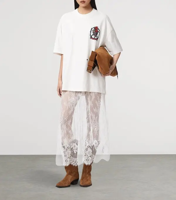ALLSAINTS Lace Arran Maxi Skirt