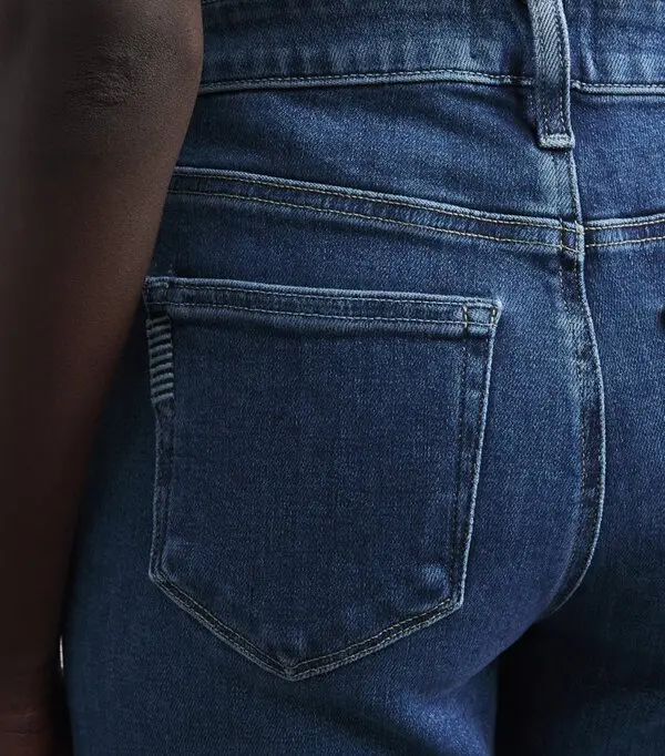 Paige Leenah Flared Jeans - Blue