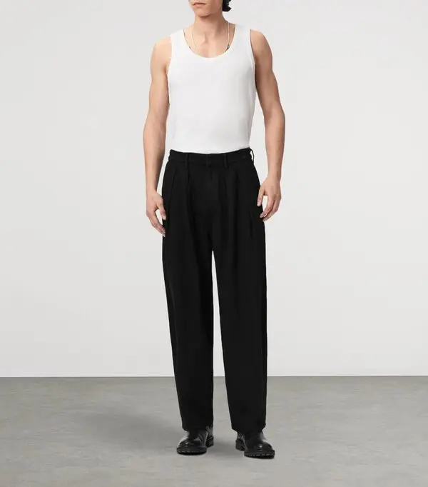 ALLSAINTS Becco Trousers - Black