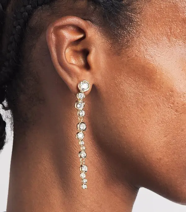 Alexis Bittar Plated Asterales Dangle Earrings