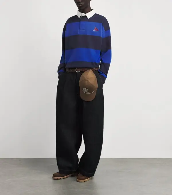 Polo Ralph Lauren Cotton Stripe Rugby Shirt - Blue