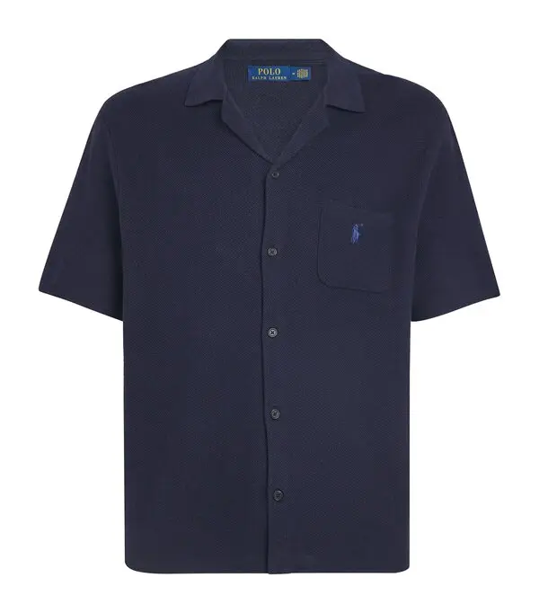 Polo Ralph Lauren Cotton Piqué Shirt - Navy