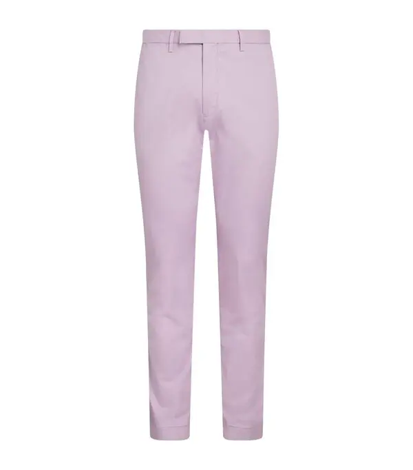 Polo Ralph Lauren Stretch-cotton Slim Chinos - Purple
