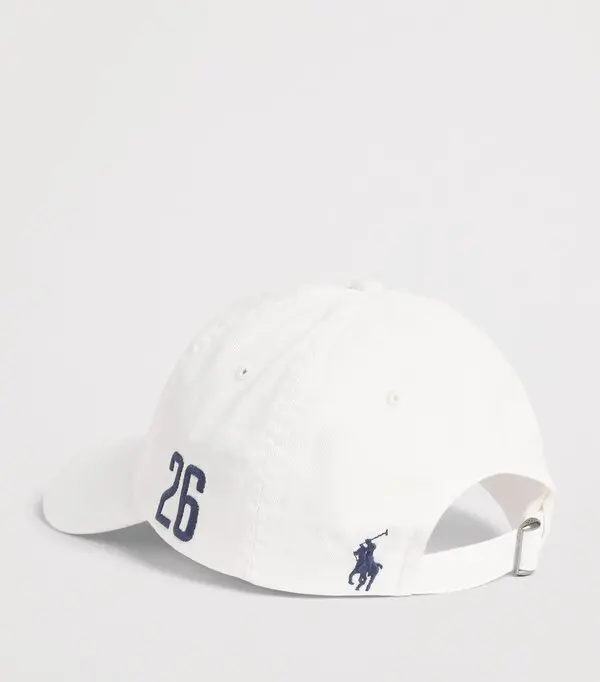 Polo Ralph Lauren England Crest Baseball Cap - White