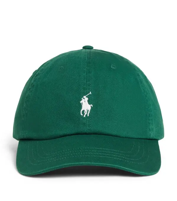 Polo Ralph Lauren Cotton Baseball Cap With Logo - Green