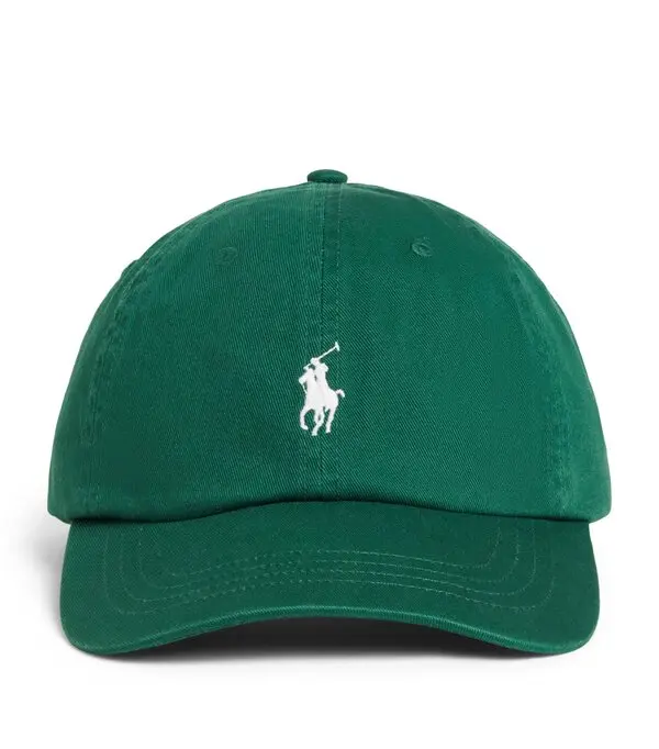 Polo Ralph Lauren Cotton Baseball Cap With Logo - Green
