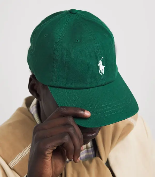 Polo Ralph Lauren Cotton Baseball Cap With Logo - Green