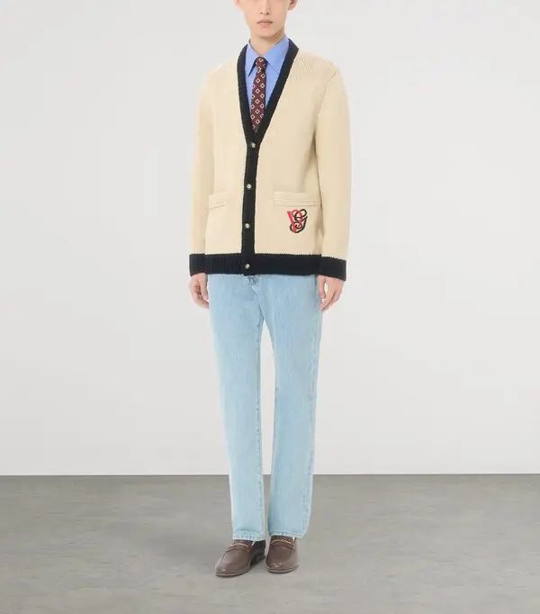 Valentino Garavani Cotton Vgold Shirt - Blue