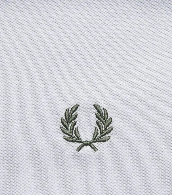 Fred Perry Cotton Twin Tipped Polo Shirt - Blue
