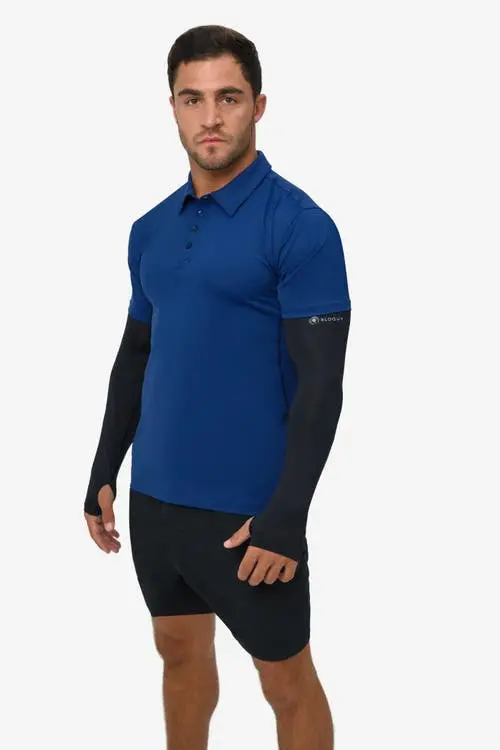 BLOQUV Upf 50+ Sun Arm Sleeves - Black