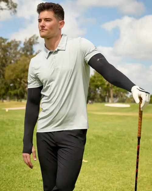 BLOQUV Upf 50+ Sun Arm Sleeves - Black
