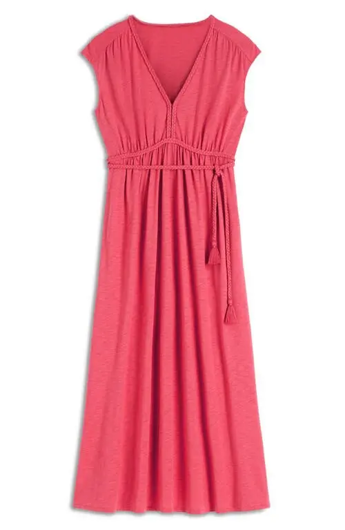 Boden Heidi Ruched Jersey Midi Dress