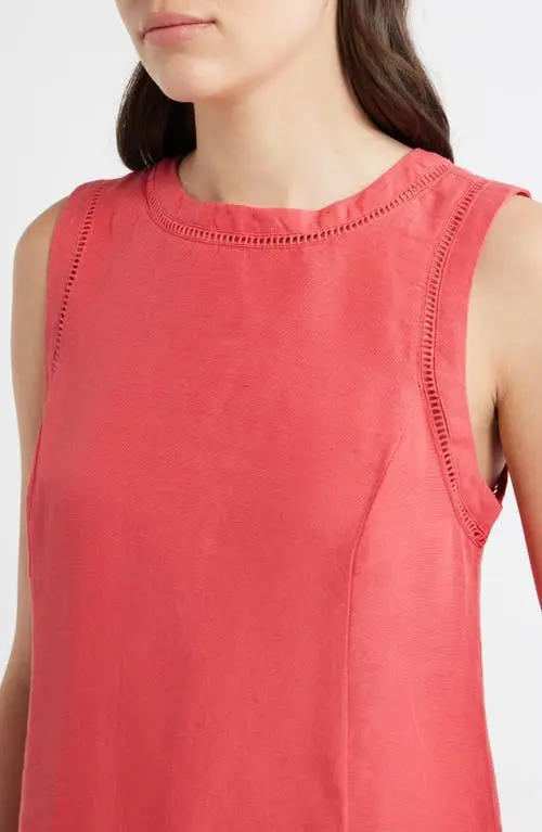 Marine Layer Cora Linen Blend A-line Minidress