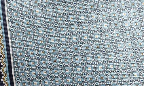 Eton Quatrefoil Silk Twill Pocket Square