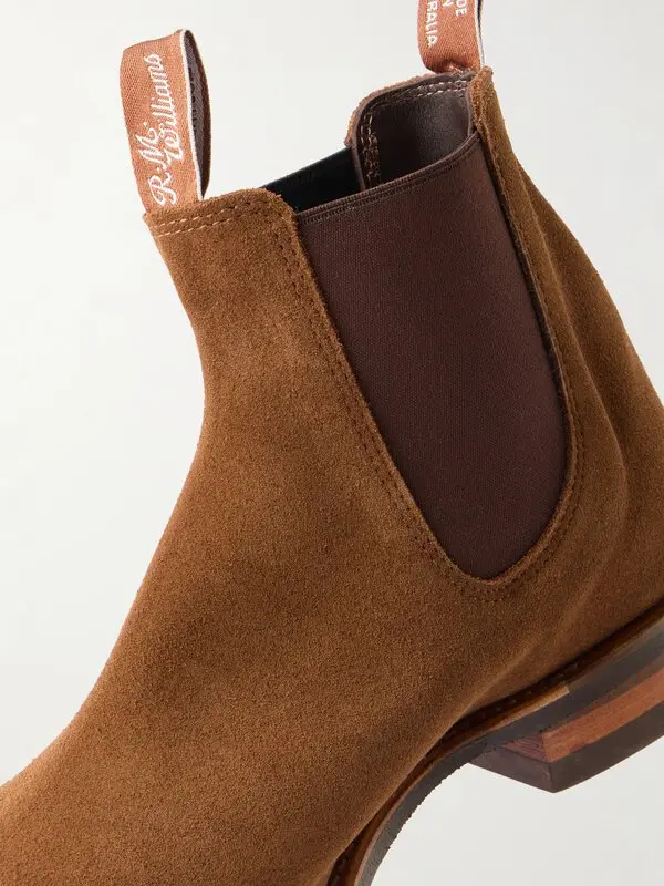 R.M.WILLIAMS Comfort Craftsman Suede Chelsea Boots